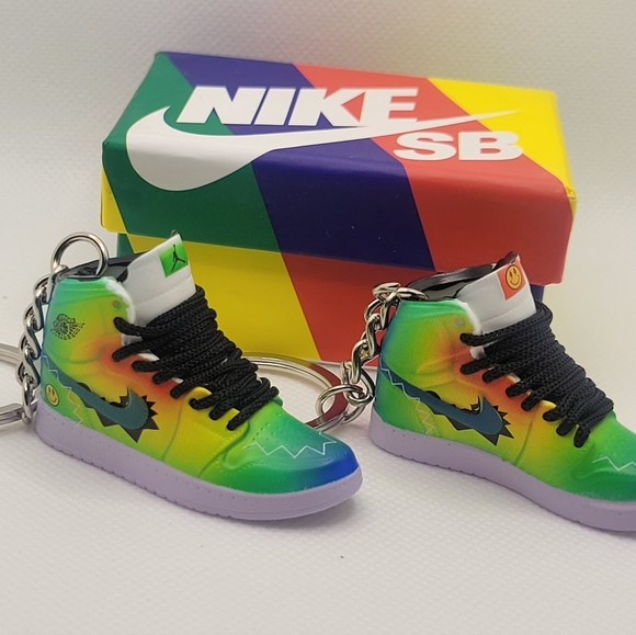 Accessories | 3d Mini Sneakers Shoe Keychains With Mini Shoe Box Great ...